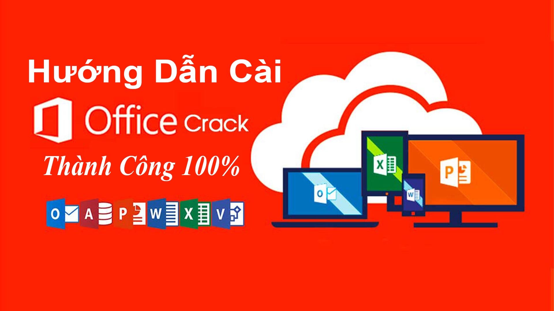 Cài Microsoft Office 2016, 2019, 2021 Miễn Phí Trọn Đời